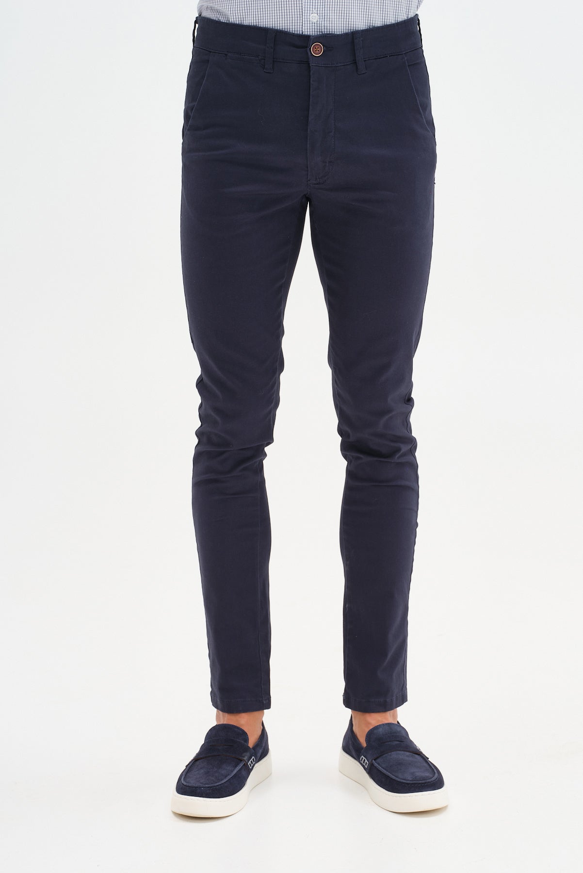 ΑΝΔΡΙΚΟ ΜΠΛΕ ΣΚΟΥΡΟ CHINOS ΠΑΝΤΕΛΟΝΙ PORTOBELLO'S REGULAR FIT